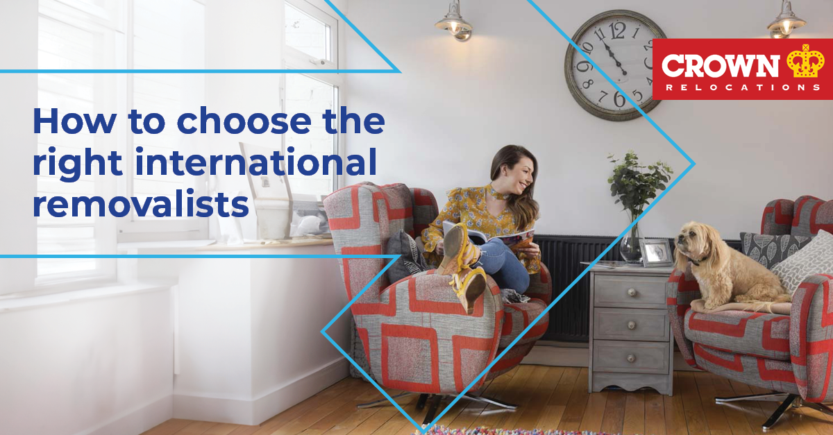 How to choose the right international removalists - Crown Relocations